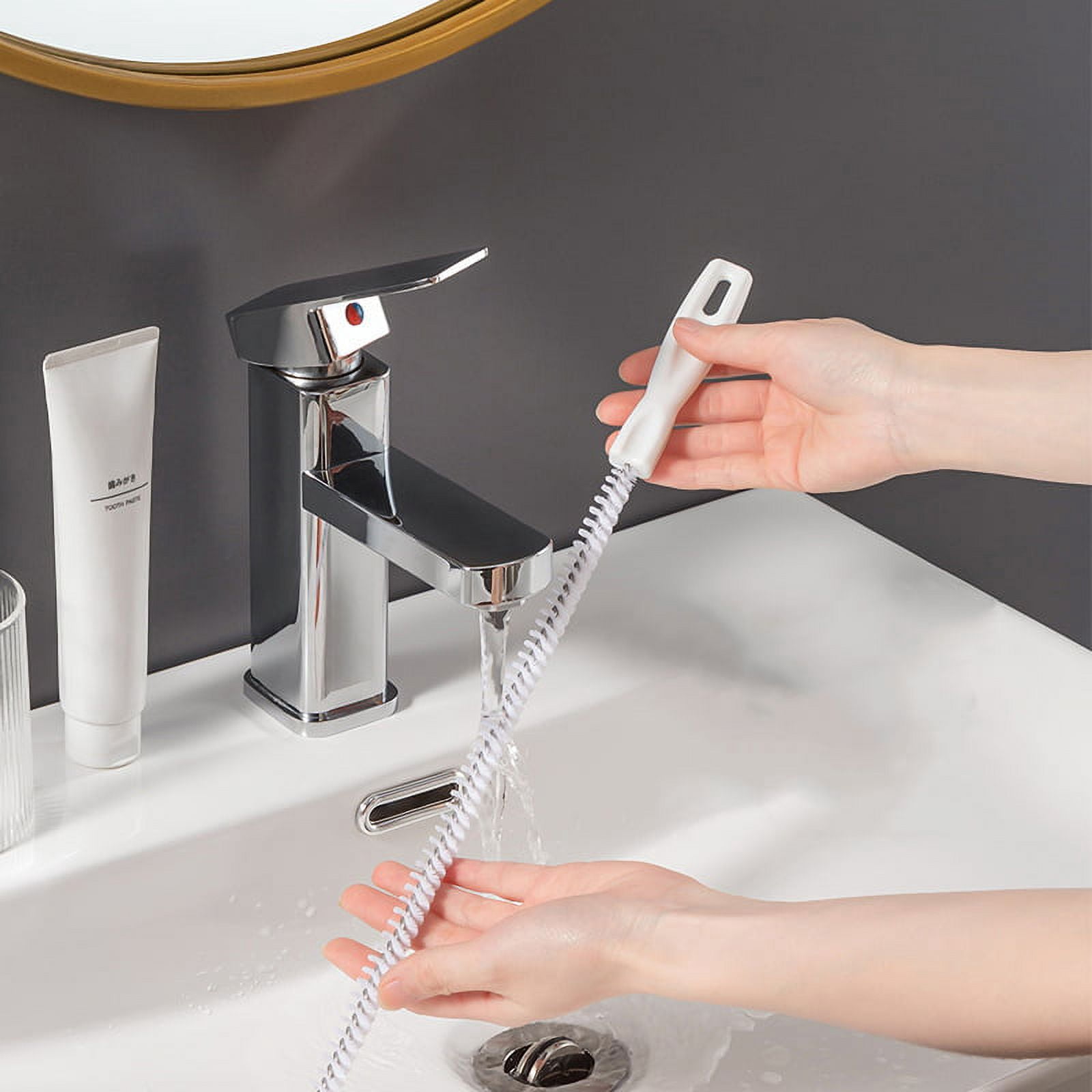 Kitchen Sink Cleaning Hook Cleaner Sticks Clog Remover Sewer Bendable ...