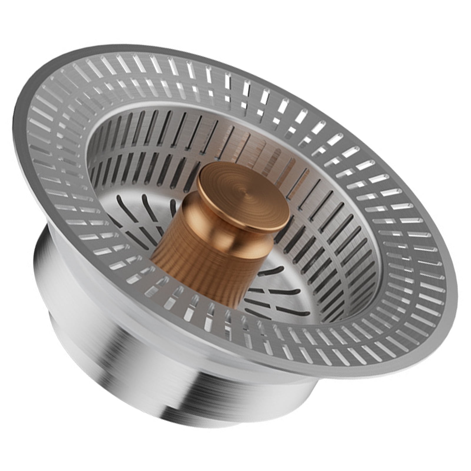 Kitchen Sink Drain Plug Stainless Steels Drain Strainer Bounce Cores ...