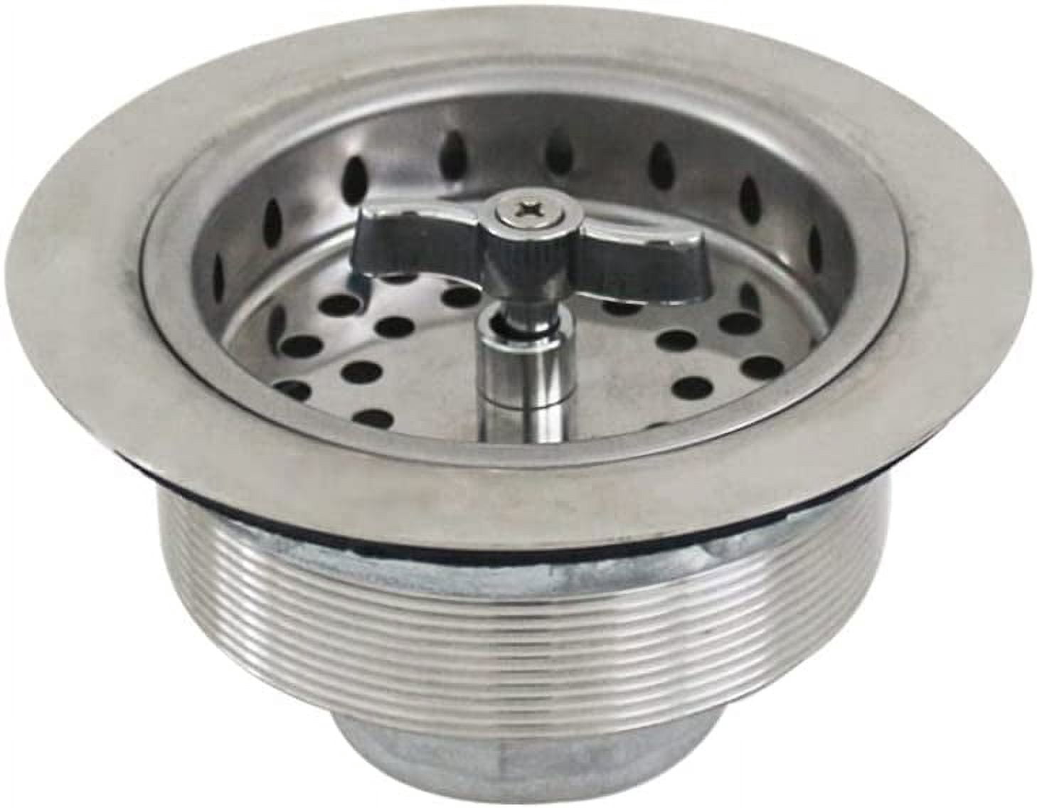Kitchen Sink Drain Stopper, SUS304 Kitchen Sink Drain Strainer Assembly ...