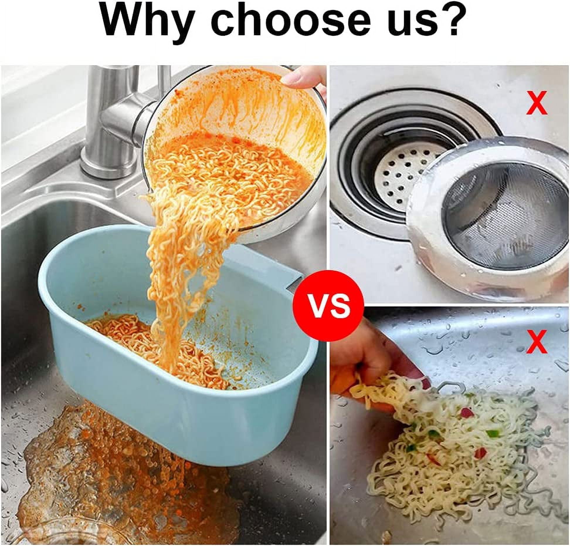 Kitchen Sink Drain Strainer Basket, Corner Sink Swan Strainer Basket ...