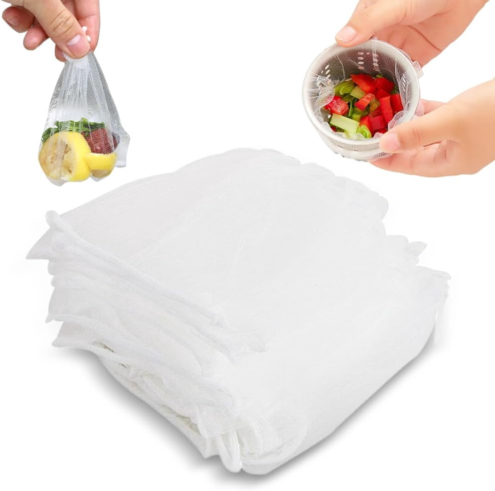 Kitchen Sink Drain Strainer Mesh Bag, 2025 Upgraded Kitchen Disposable ...