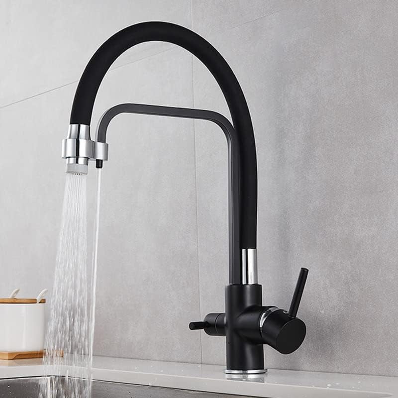 Kitchen Sink Faucet for Bar Farmhouse Commercial, Black Filtered ...