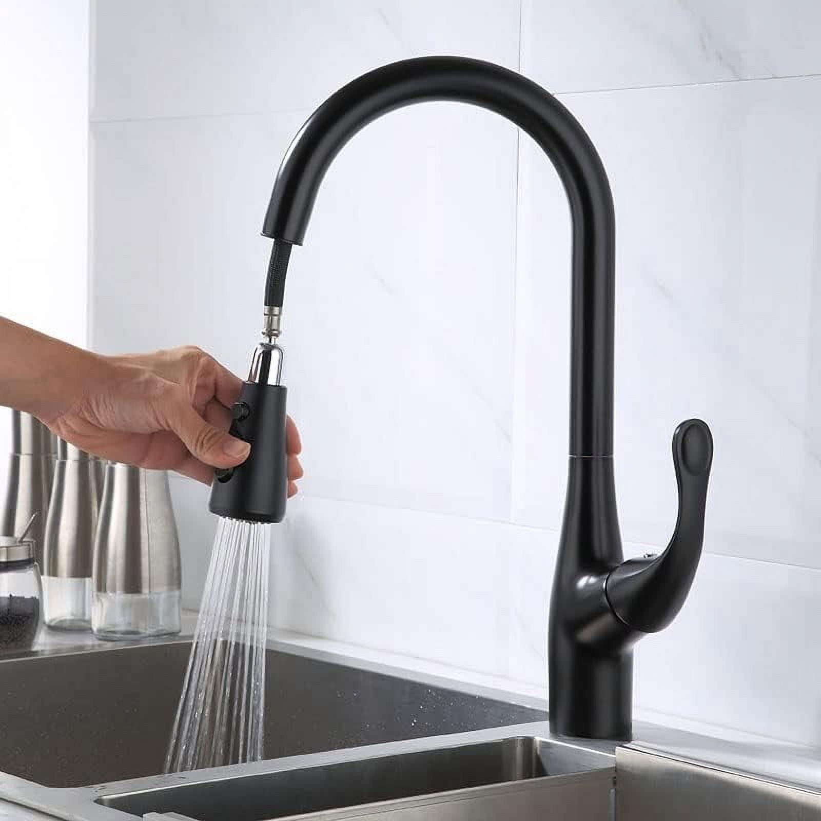 Kitchen Sink Faucet for Bar Farmhouse Commercial, Brass Kitchen Faucets ...