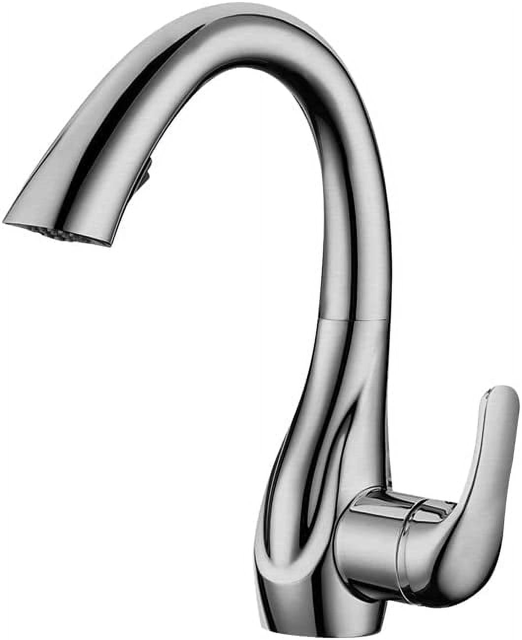 Kitchen Sink Faucet for Bar Farmhouse Commercial, Brass Kitchen Faucets ...