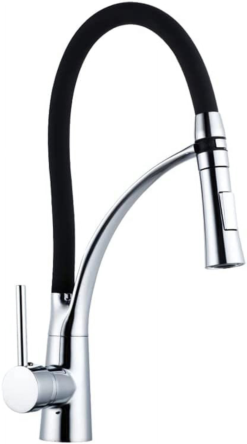 Kitchen Sink Faucet for Bar Farmhouse Commercial, Brass Pull Down ...