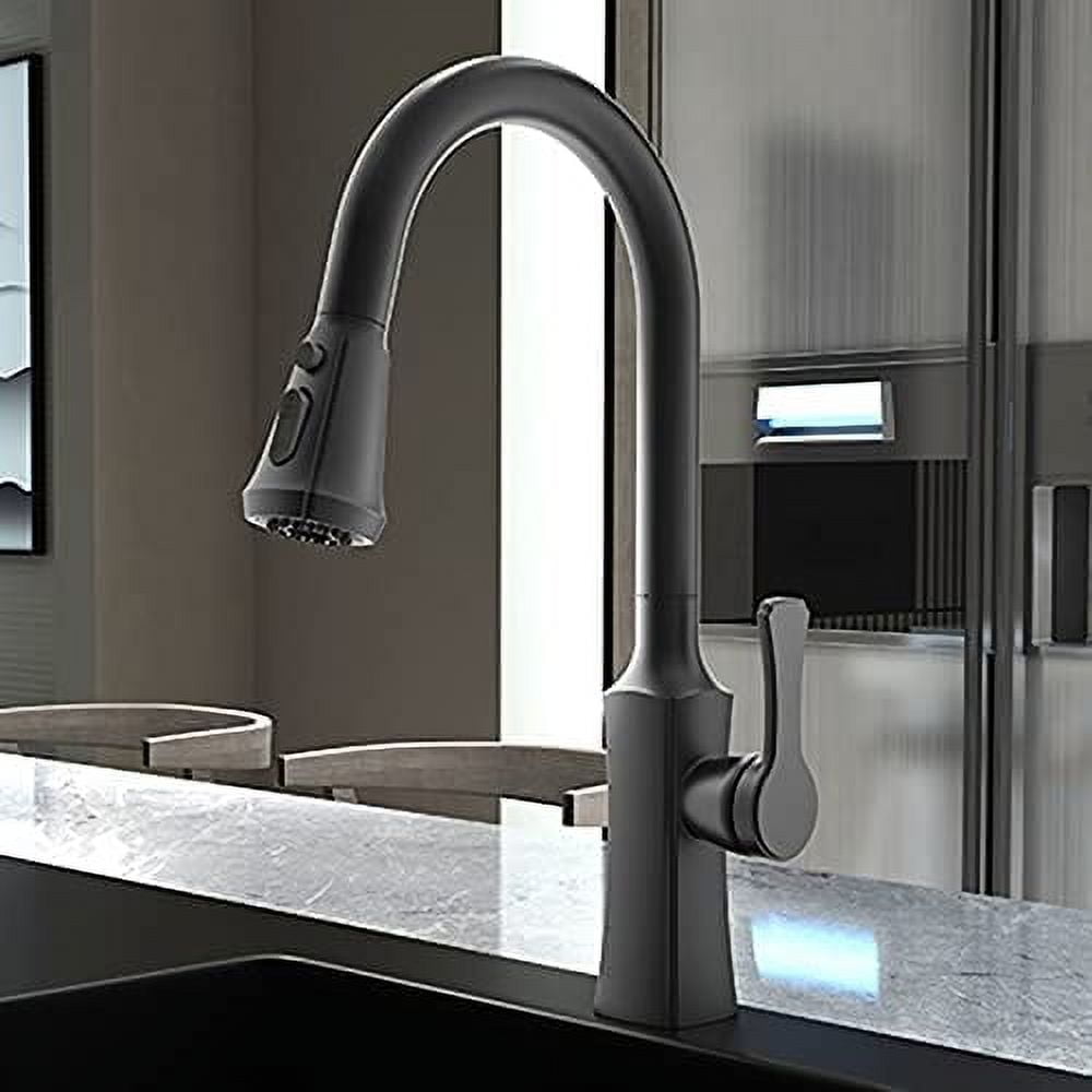 Kitchen Sink Faucet for Bar Farmhouse Commercial, Brushed Gold Kitchen ...