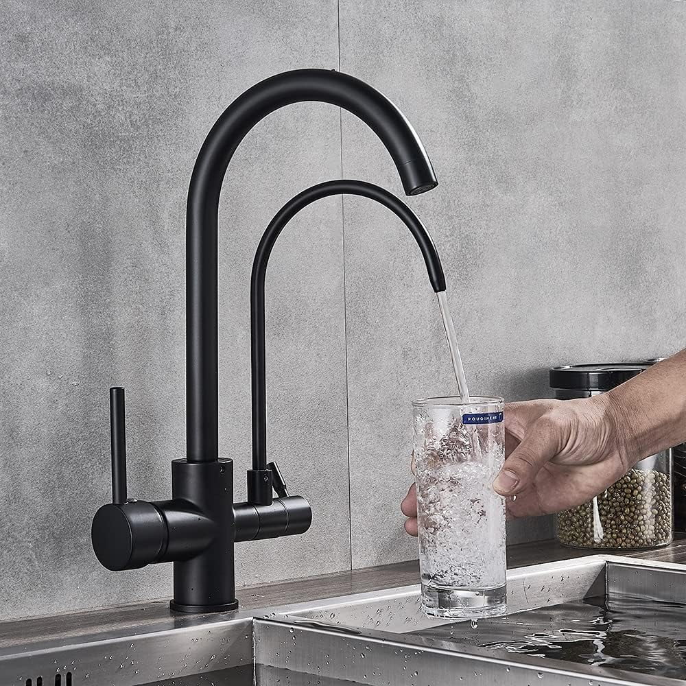 Kitchen Sink Faucet for Bar Farmhouse Commercial, Filter Kitchen ...