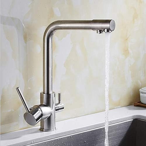 Kitchen Sink Faucet for Bar Farmhouse Commercial, Gold/Black Kitchen ...