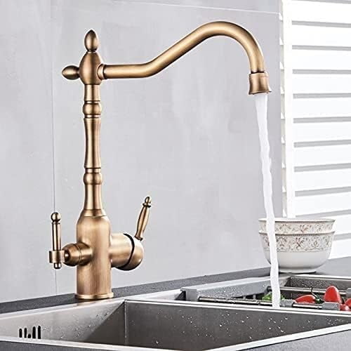 Kitchen Sink Faucet for Bar Farmhouse Commercial, Gold Kitchen Filter ...