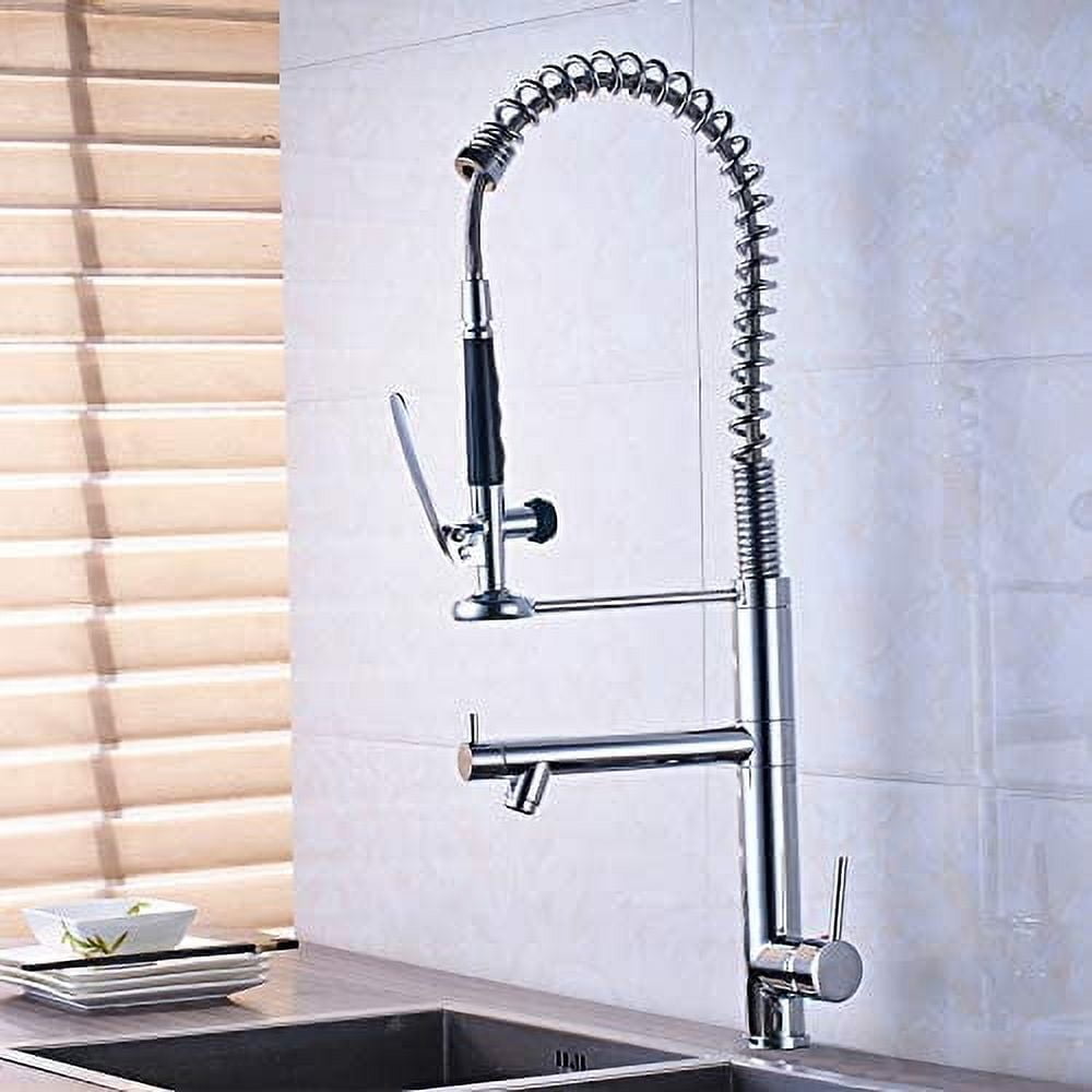 Kitchen Sink Faucet for Bar Farmhouse Commercial, Luxury Black Bronze ...