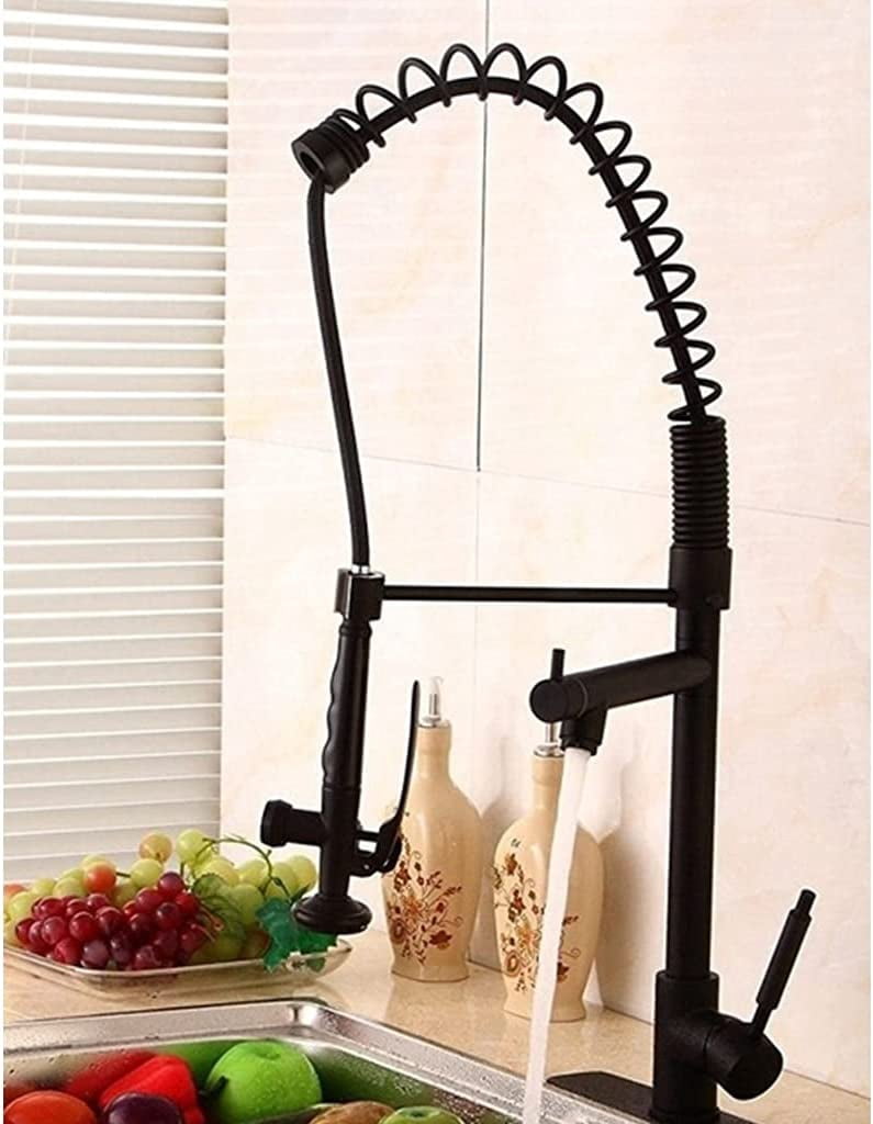 Kitchen Sink Faucet for Bar Farmhouse Commercial, Luxury Dual Sprayer ...