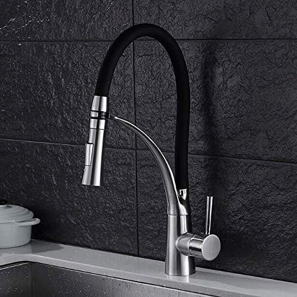 Kitchen Sink Faucet for Bar Farmhouse Commercial, Pull Down Kitchen ...