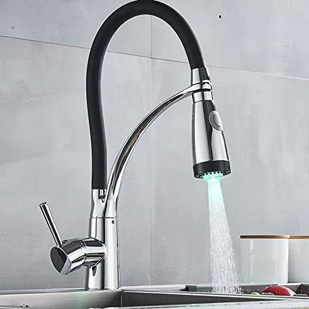 Kitchen Sink Faucet for Bar Farmhouse Commercial, Pull Down One Mode ...