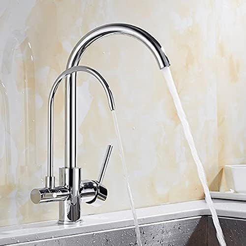 Kitchen Sink Faucet for Bar Farmhouse Commercial, Solid Brass Crane for ...