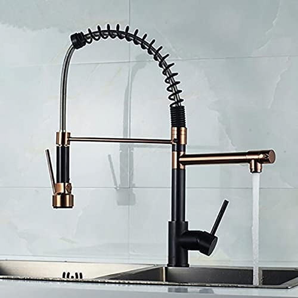 Kitchen Sink Faucet for Bar Farmhouse Commercial, Swiveling Kitchen ...