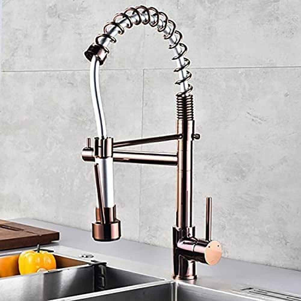 Kitchen Sink Faucet for Bar Farmhouse Commercial, Swiveling Kitchen ...