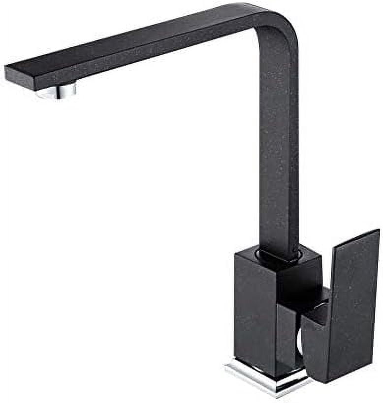 Kitchen Sink Faucet Kitchen Faucet Hot and Cold Water Mixer Square Type ...