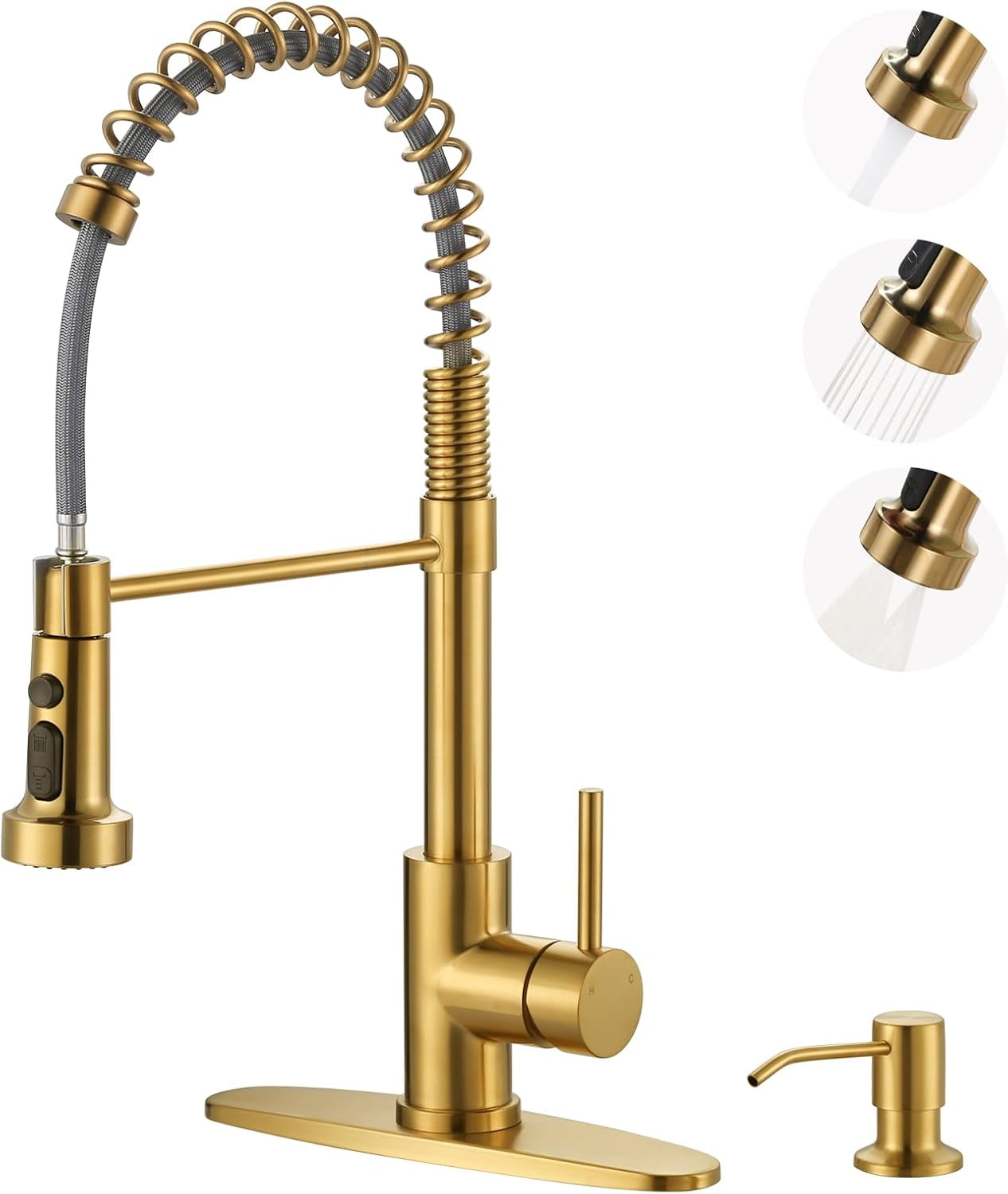 Gold Farmhouse Kitchen Faucet