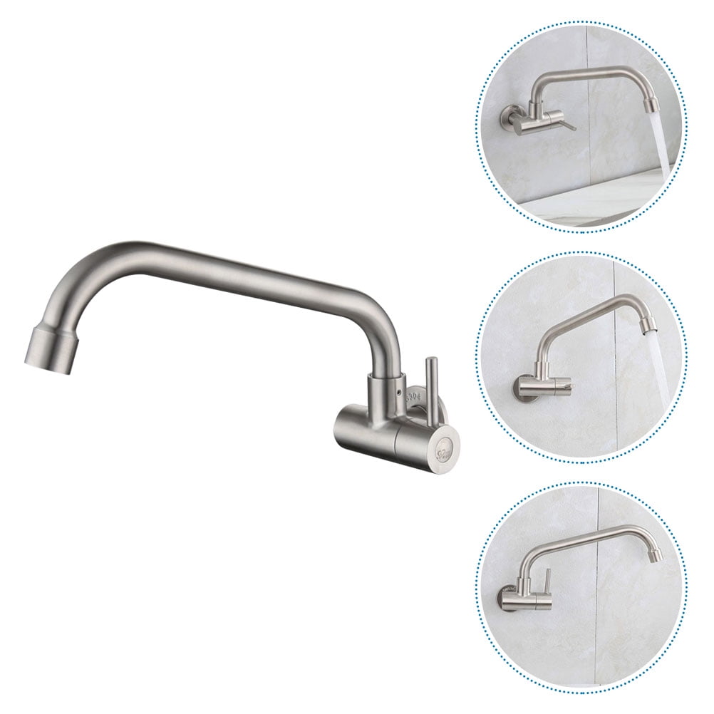 Healifty Stainless Steel Rotatable Kitchen Faucet for to Use and ...