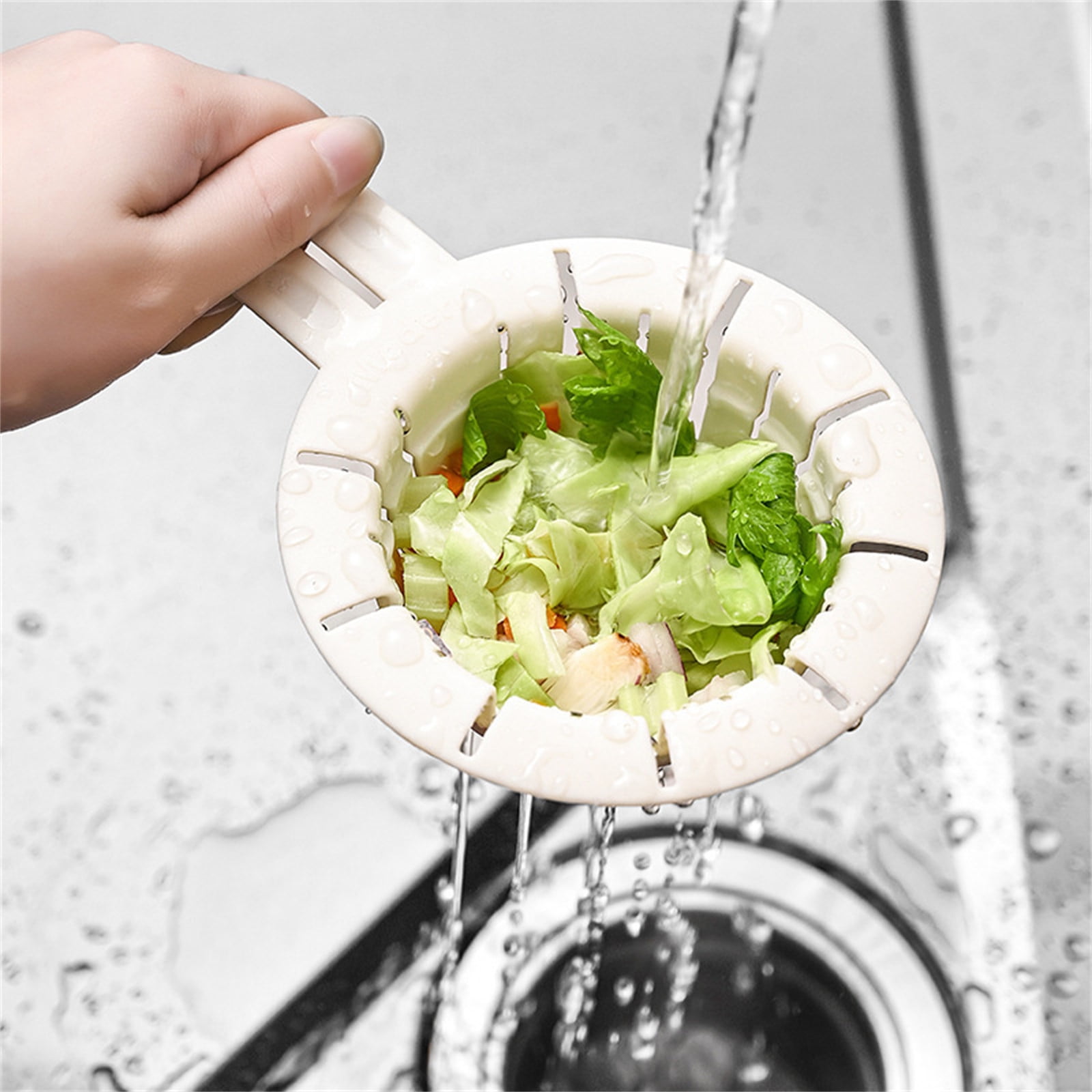Kitchen Sink Filter Screen, Plastic Food Waste Separator, Effective ... Kitchen Sink Filter Screen, Plastic Food Waste Separator, Effective ...