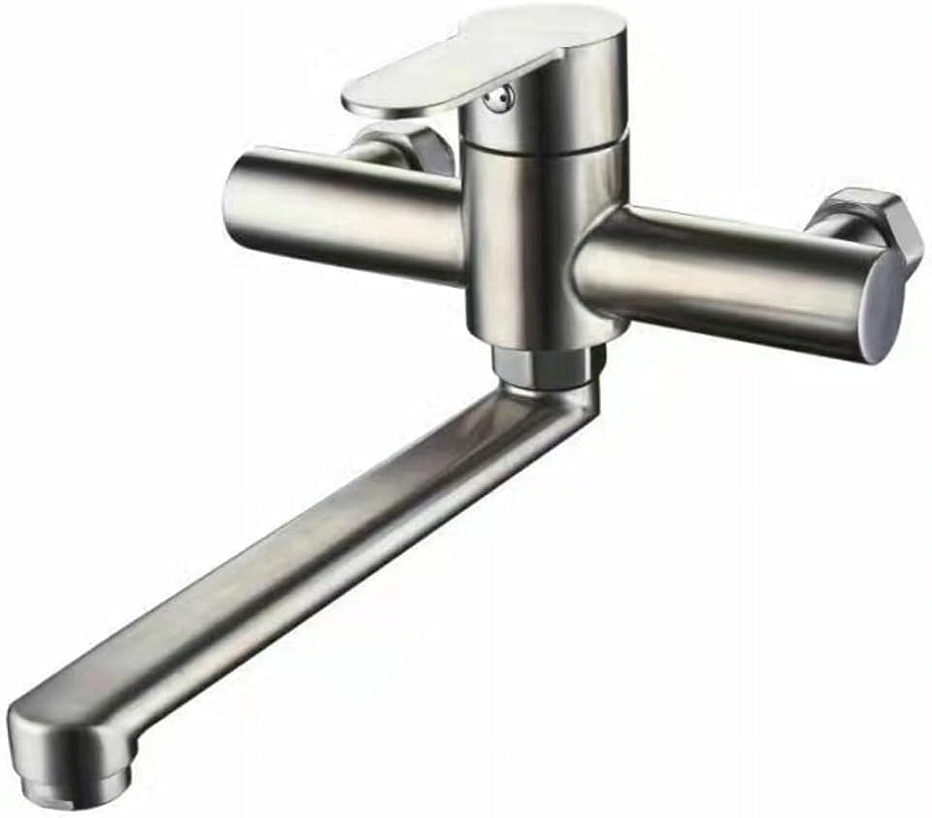 Kitchen Sink Mixer Taps Brushed Kitchen Taps Mixer 360° Rotatables ...