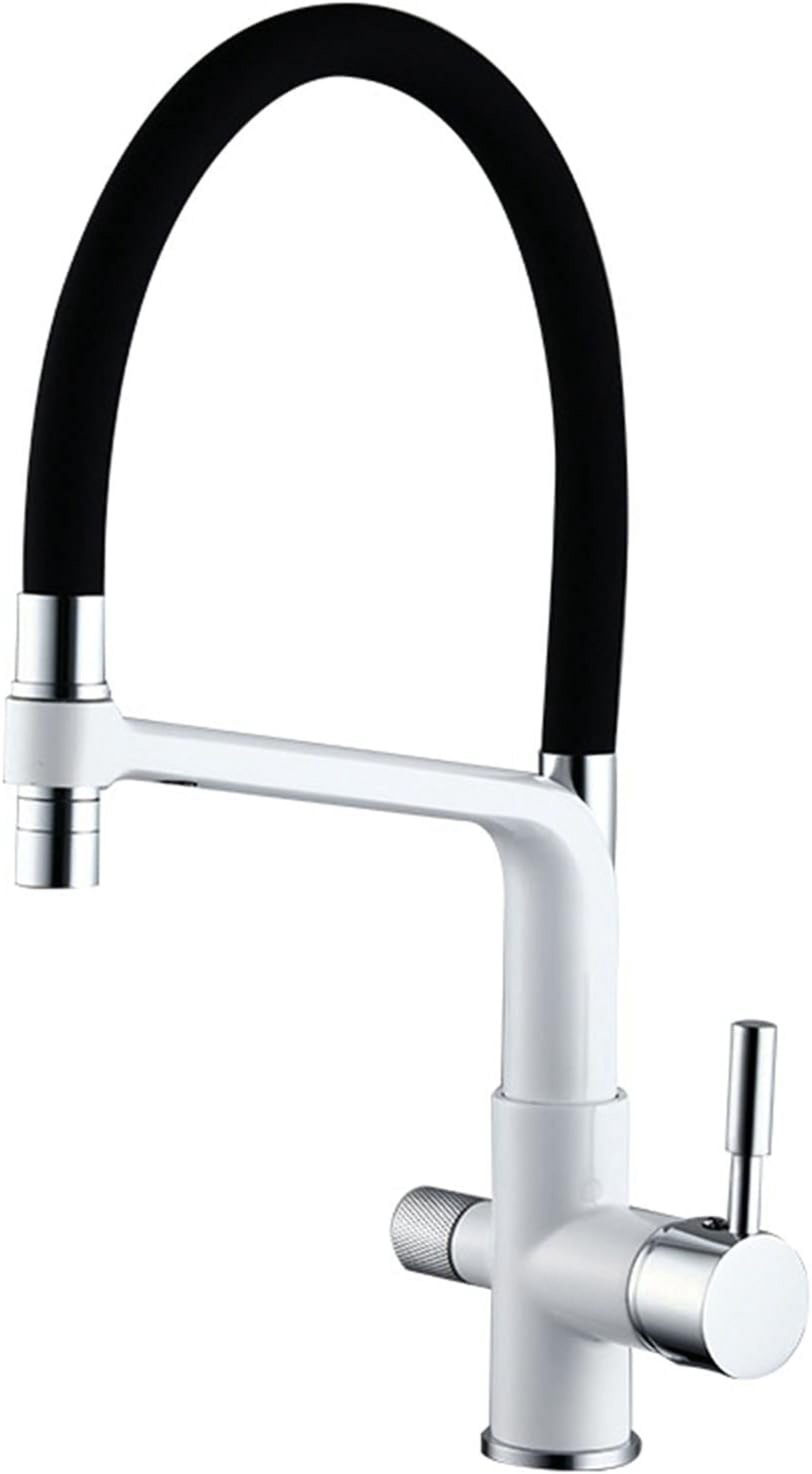 Kitchen Sink Multifunction Swivel Drinking Water Faucet with Black ...