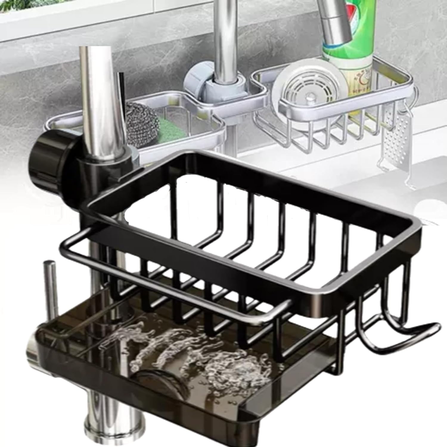 Kitchen Sink Organizer Around Faucet, Kitchen Sink Faucet Organizer ...