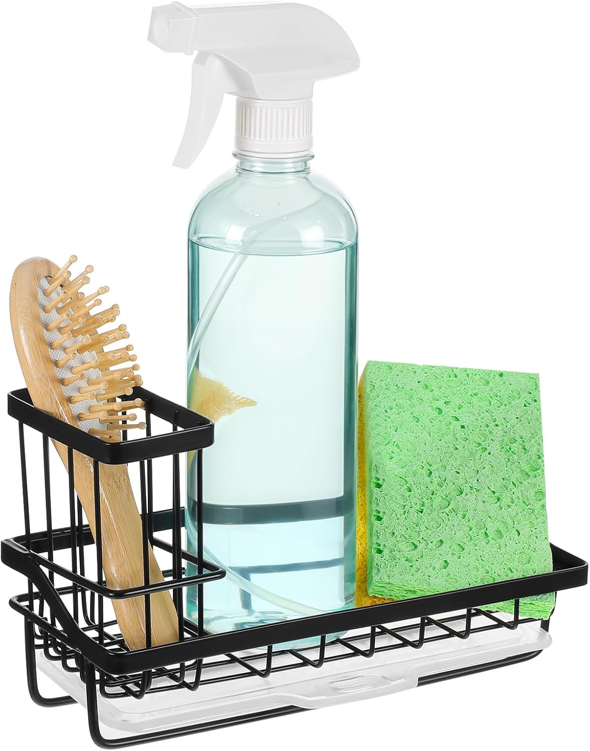 Kitchen Sink Organizer Sponge Racks Holder Caddy for Dish Soap Holding ...