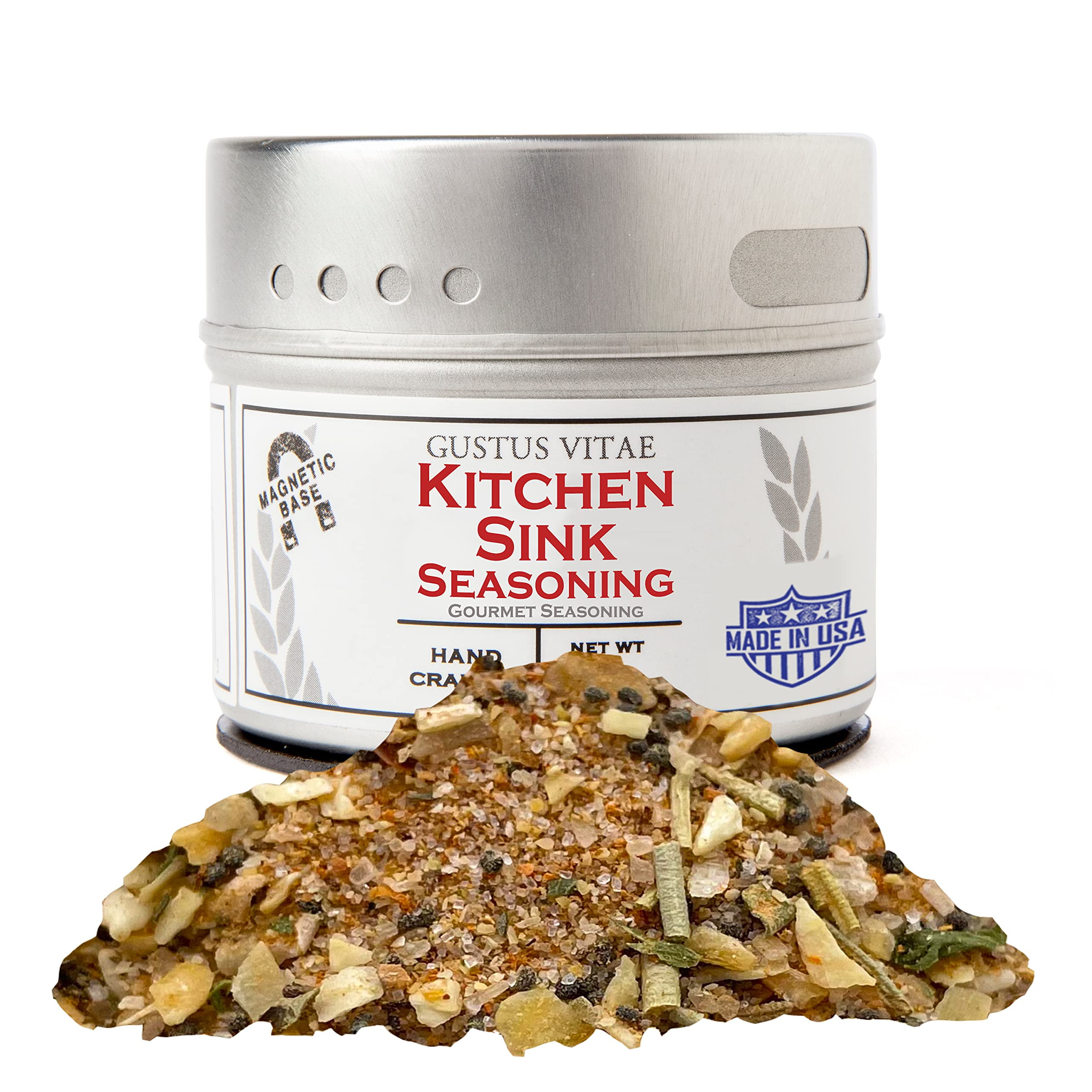 Kitchen Sink Seasoning | All Natural | Non GMO | 1.6 oz (45 g ...
