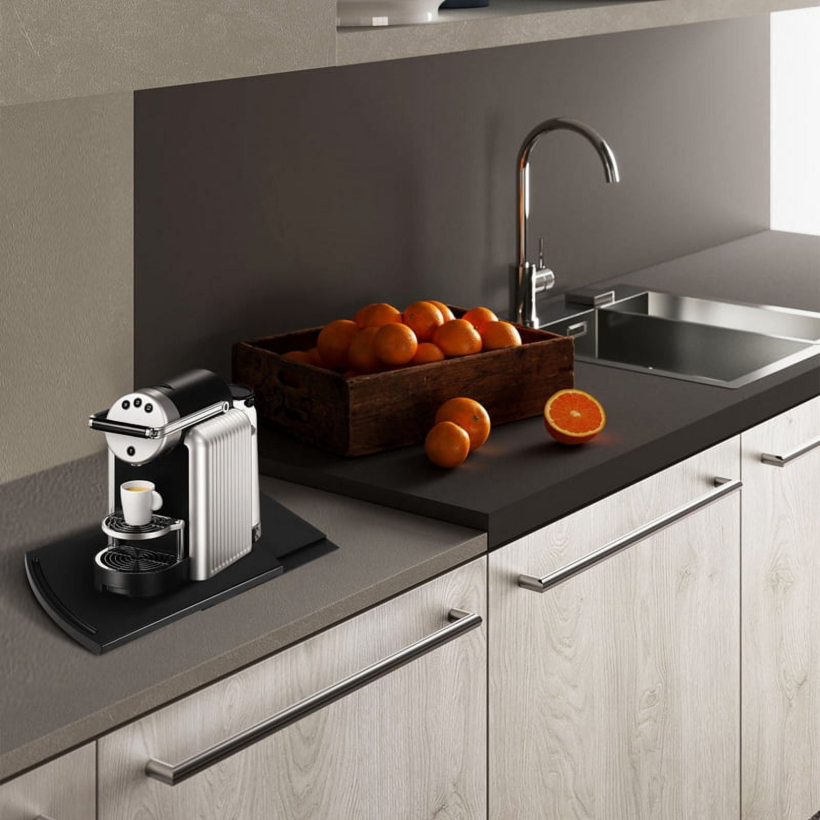 Kitchen Sink Sliding Coffee Tray Mat, Under-Cabinet Equipment Coffee ...