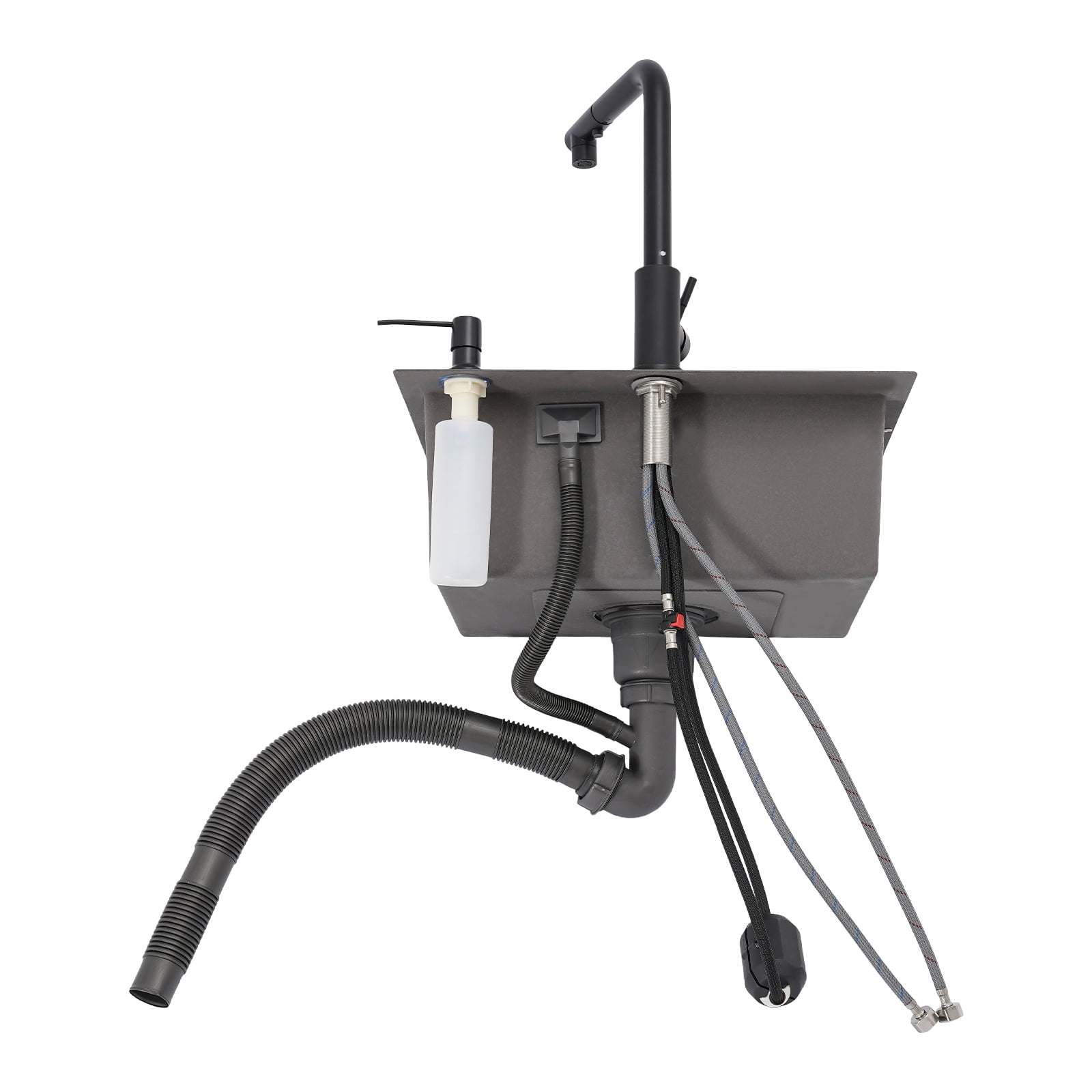 Kitchen Sink Smooth Edges, Stainless Steel Sink Anti-overflow Holes ...