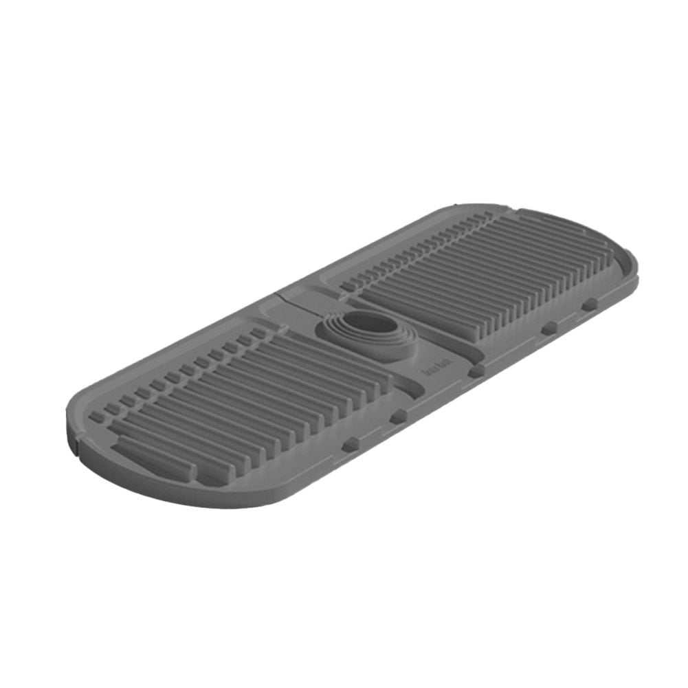 Kitchen Sink Splash Silicone Faucet Mat Handle Drip Catch Tray Water ...