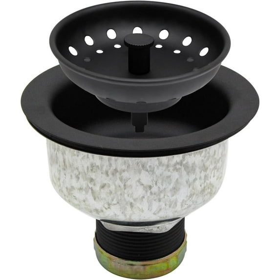 Kitchen Sink Stainless Steel Deep Locking Basket Strainer with Drain ...