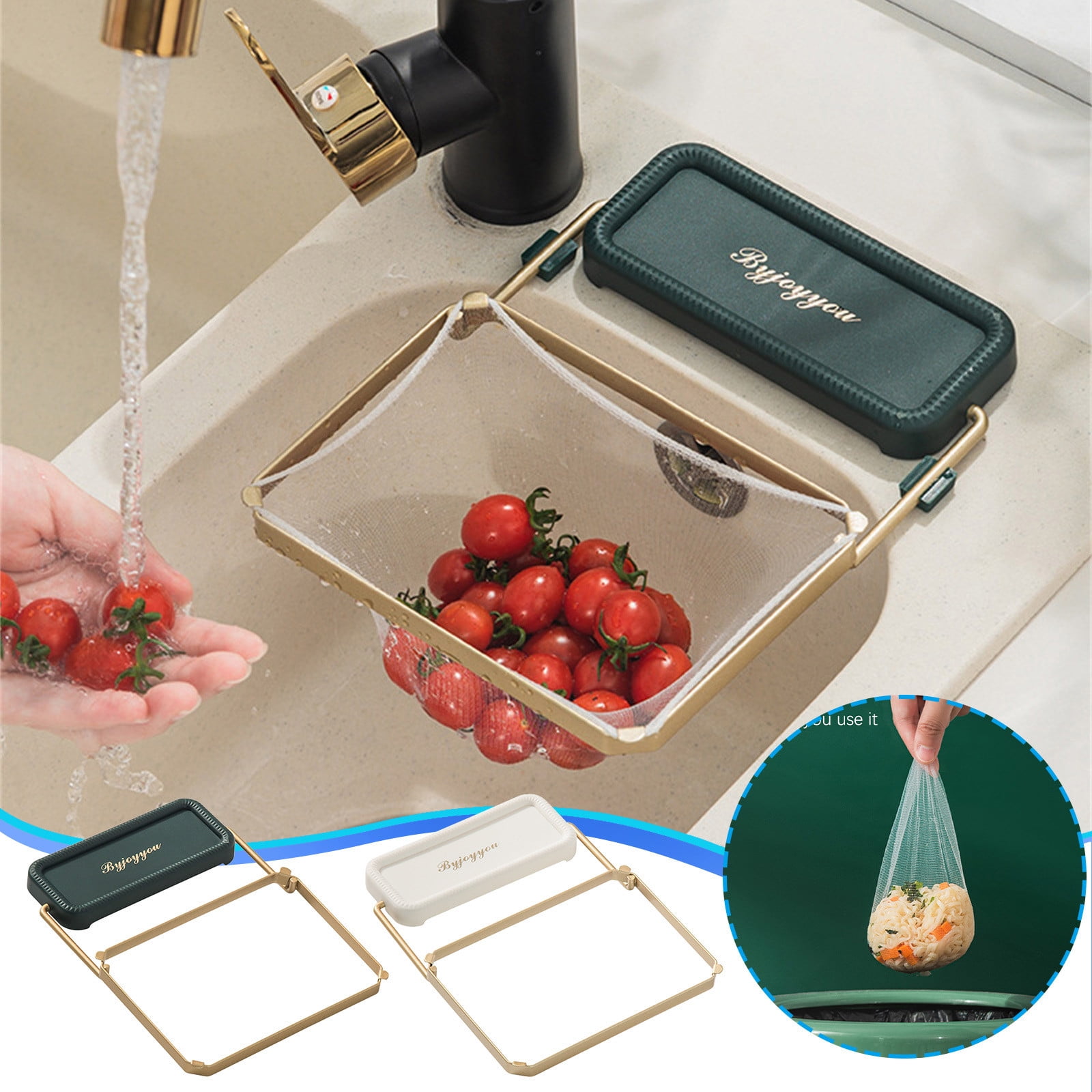 Kitchen Sink Strainer Disposable Mesh Rack | Food Scrap Catcher | Anti ...