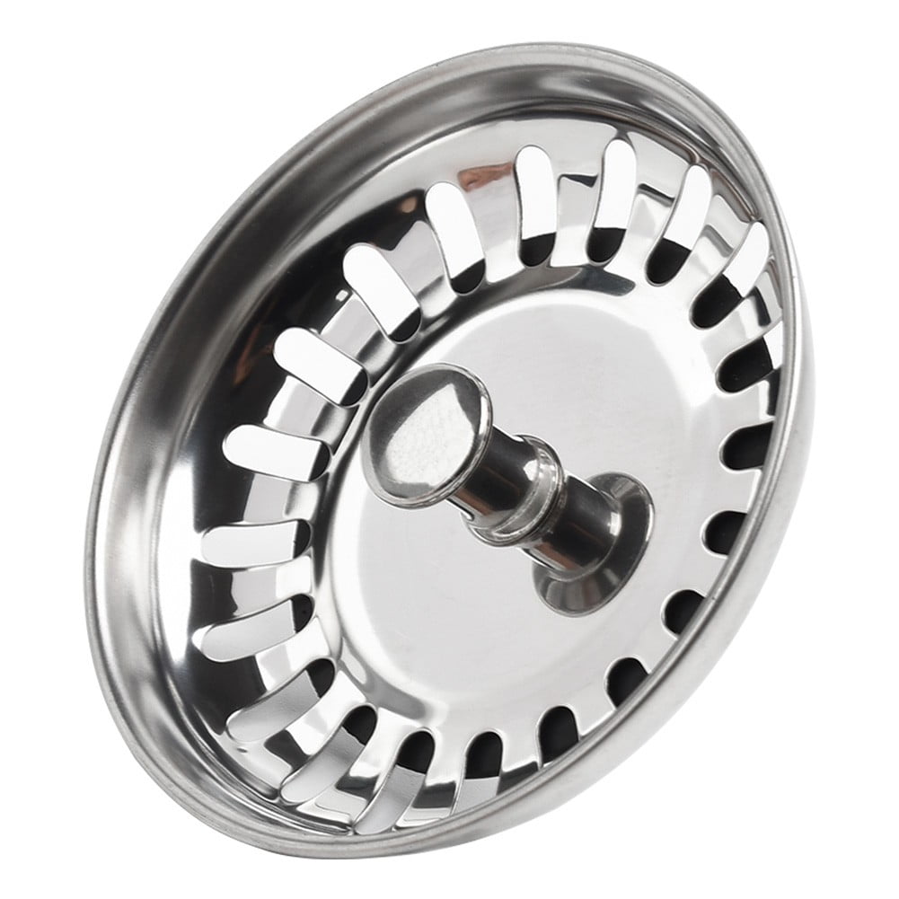 Kitchen Sink Strainer Waste Barth Basin Drain Filter Plug 78mm Hair ...