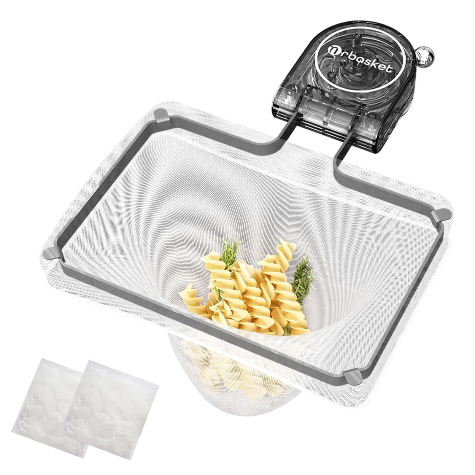 Kitchen Sink Strainer with Filter Mesh Bag, Food Waste Filter Basket ...