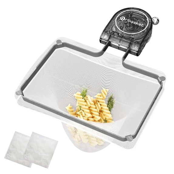 Kitchen Sink Strainer with Filter Mesh Bag, Food Waste Filter Basket ...