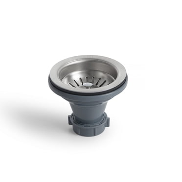 Ruvati Kitchen Sink Strainer Drain Assembly Gunmetal Black Stainless ...