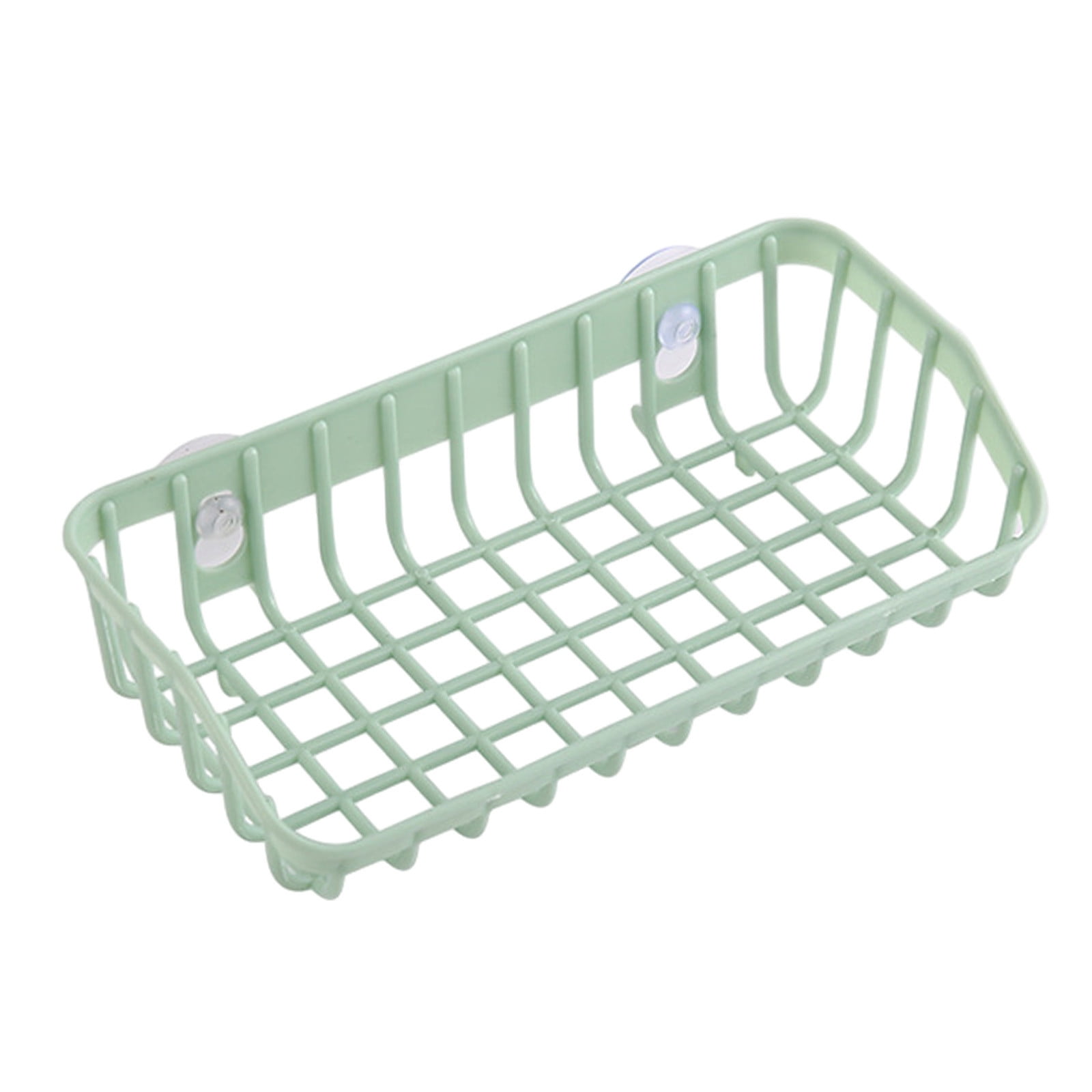 Mouliraty Kitchen Sink Suction Cup Draining Basket Sponge Shelf ...