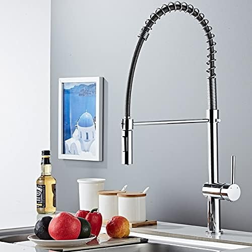 Kitchen Sink Taps with Pull Out Spray Luxury 2 Function Water Outlet ...