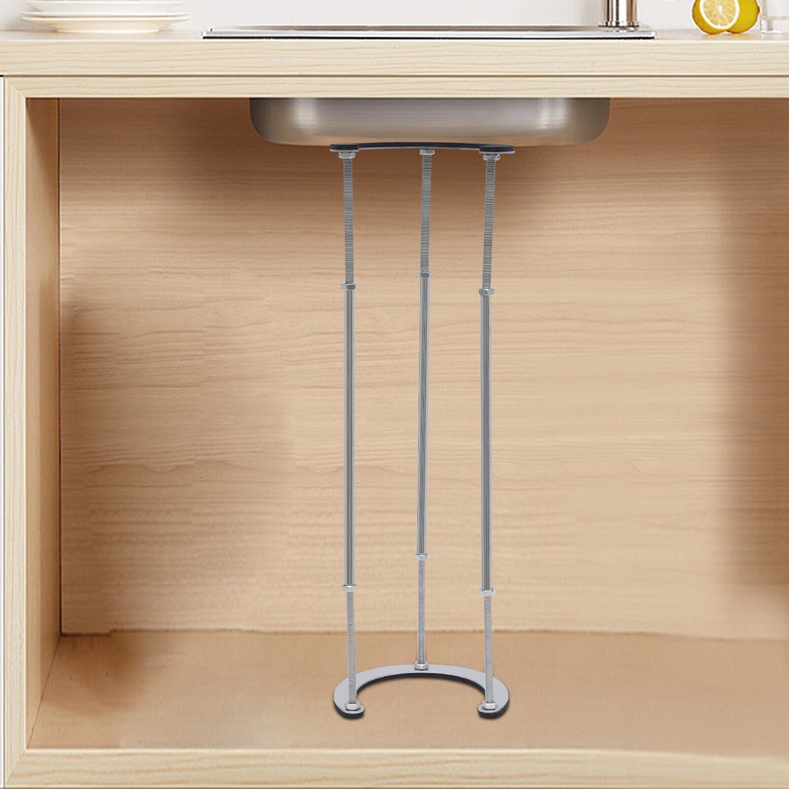 Kitchen Sink Undermount Brackets Stainless Steel Sink Legs Ajustable ...