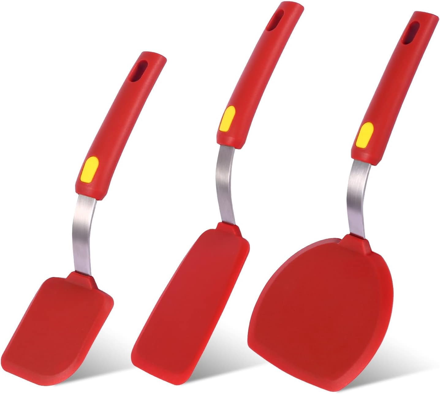 Kitchen Spatulas Turner Heat Resistant Melt Proof Spatula Set for ...