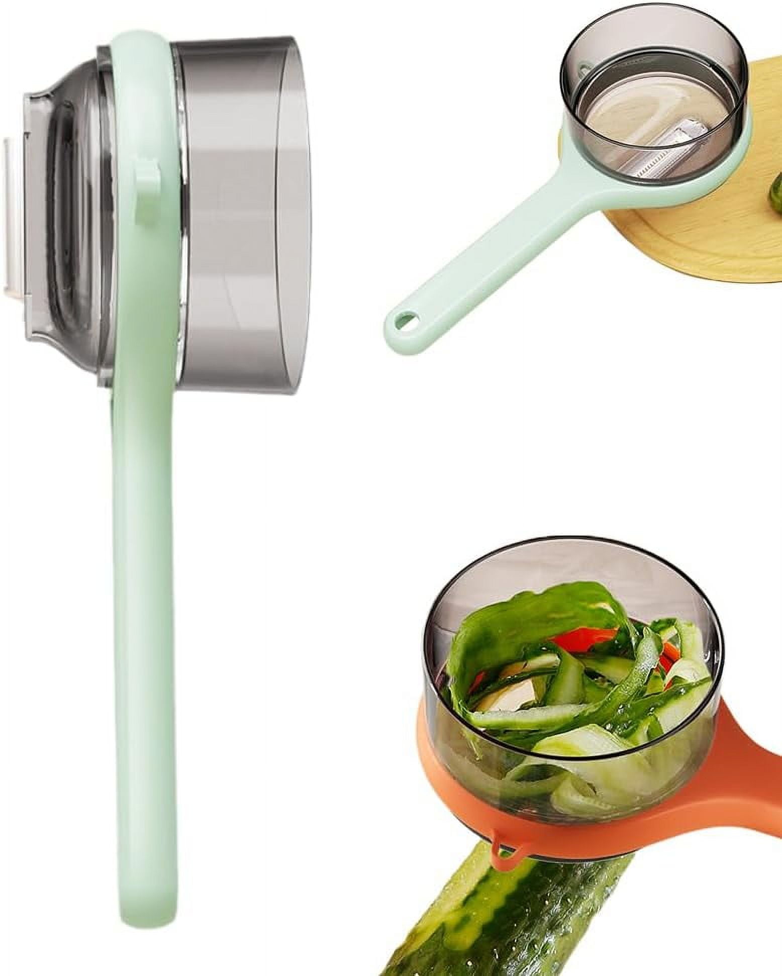 Kitchen Special Fruit Peeler with Box Storage, 2026 New Double-Sided ...