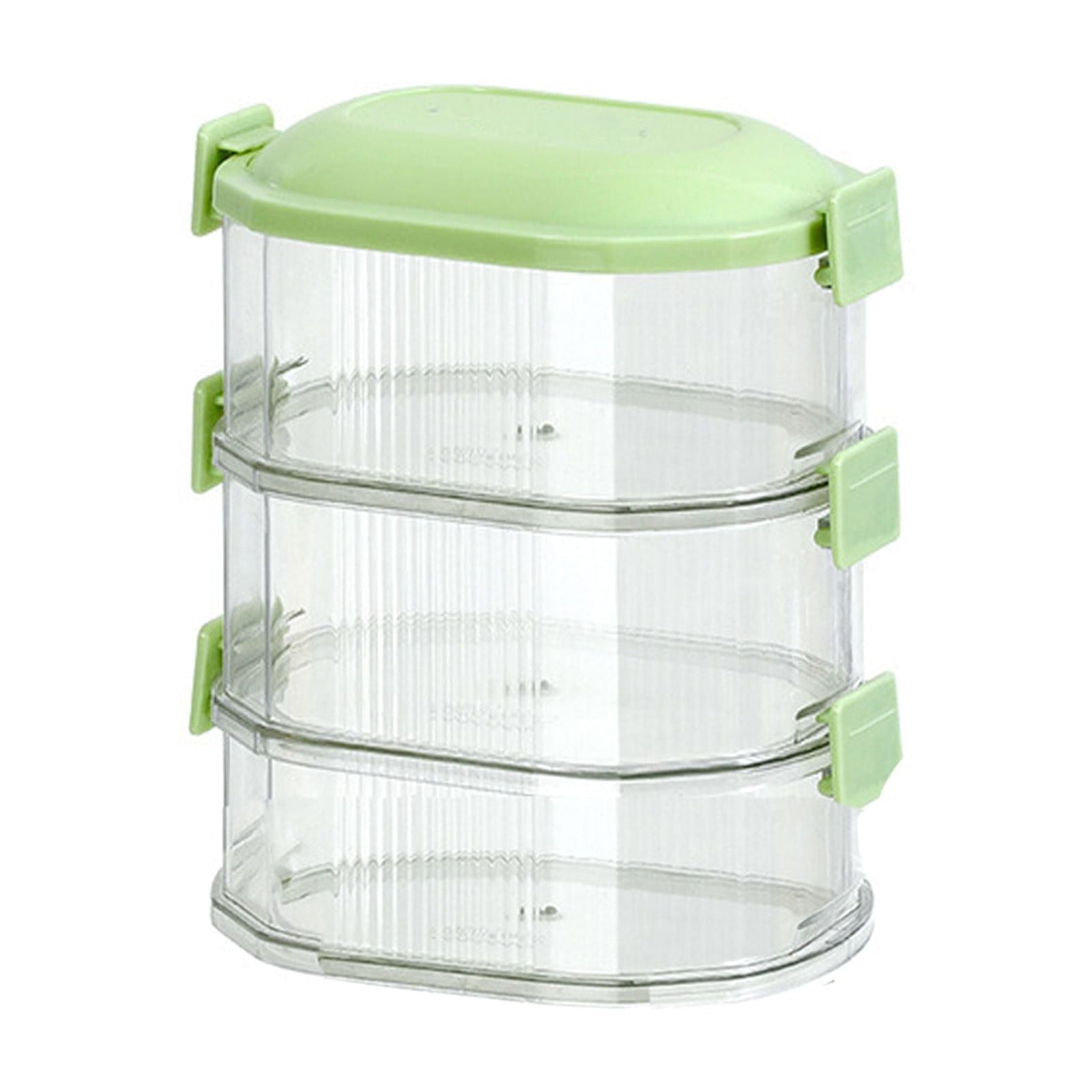 Kitchen Spice Storage Box, Food Sealing Container, Acrylic, Stacks ...