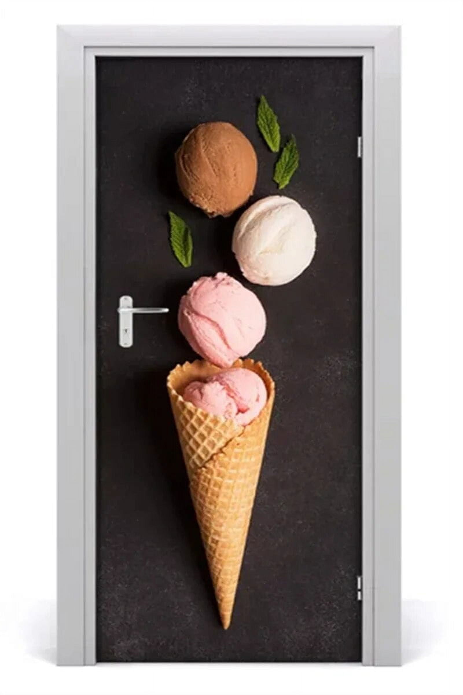Kitchen Spices Wallpaper Sticker Food Ingredients Door Stickers Self ...