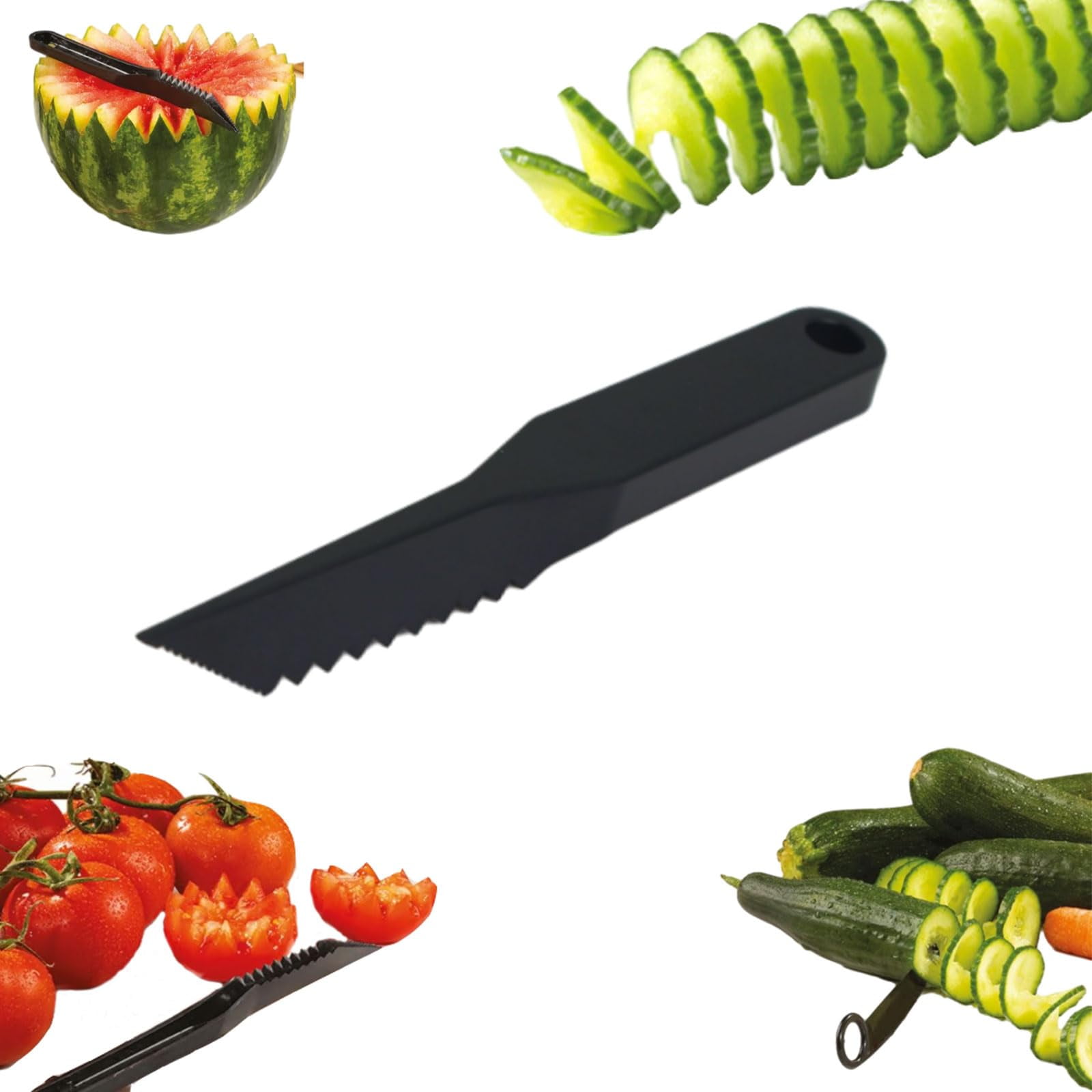 Kitchen Spiral and V-Shaped Tools, 2-in-1 spiral Cutter and V-Shaped ...