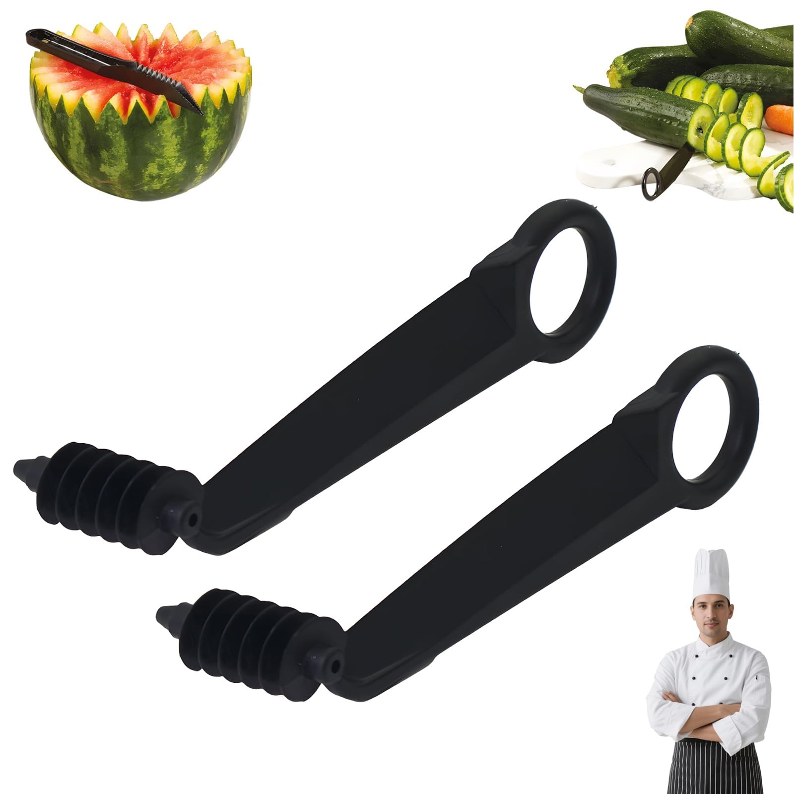 Kitchen Spiral and V-Shaped Tools,Potato Spiral Cutter,Spiral Slicer ...