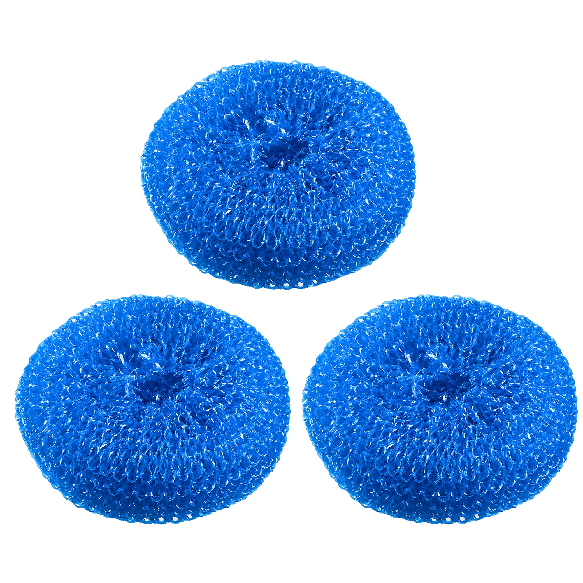 Kitchen Sponge Knitted Mesh Bowl Dish Cleaning Scouring Pad Scrubber ...