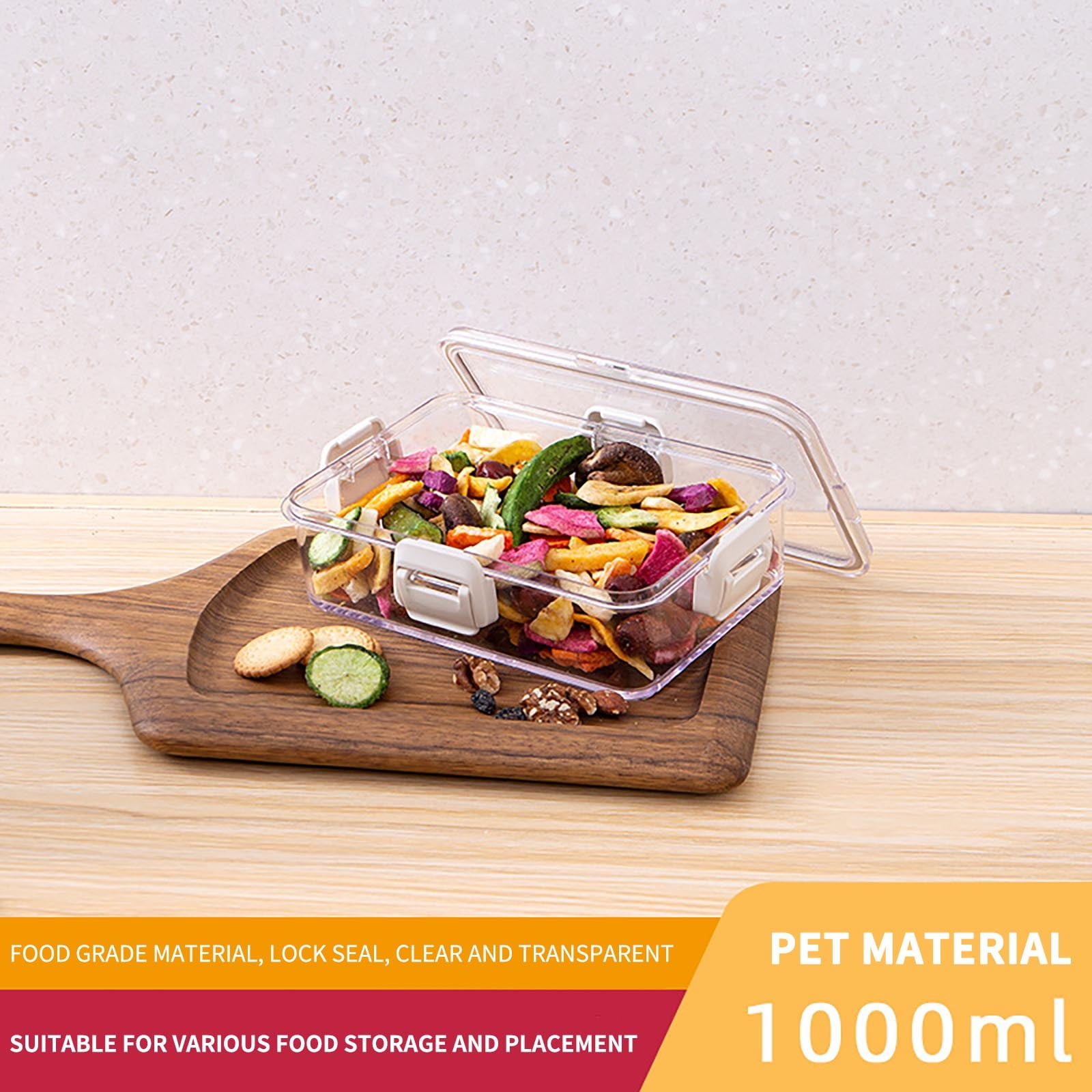 Kitchen Square Sealed Grain Storage Tank. Pet - friendly, Food - grade ...