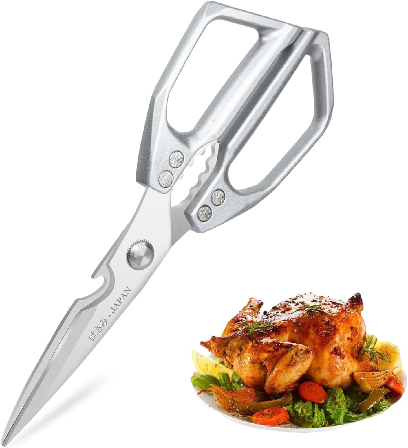 Kitchen , Stainless Kitchen Shears, Meat Scissor, -Purpose Poultry ...
